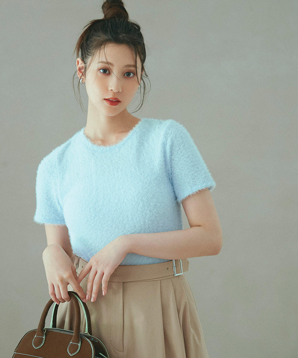 フェザータッチTシャツ | NATURAL BEAUTY BASIC（ナチュラルビューティーベーシック） ｜【公式】通販mix.tokyo（ミックスドットトウキョウ）