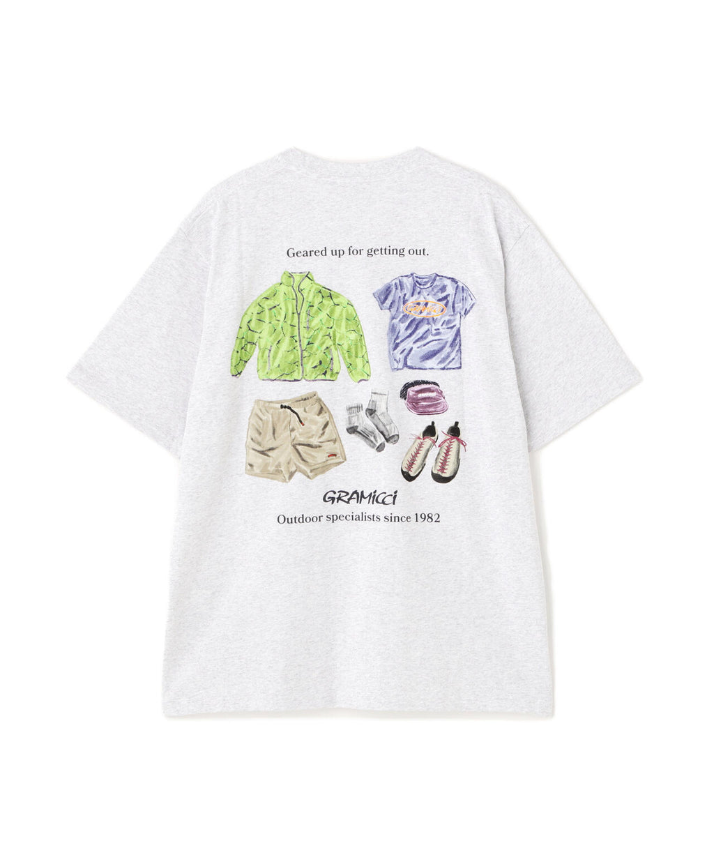 GRAMICCI/グラミチ GEARED UP TEE ギアアップTシャツ | BEAVER（ビーバー） ｜【公式】通販mix.tokyo（ミックスドットトウキョウ）