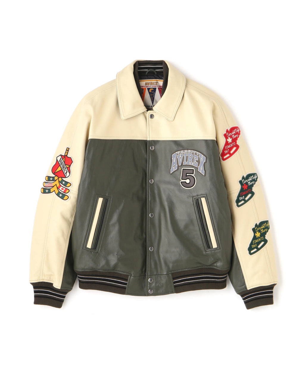 STADIUM JACKET WILD BEARS / スタジアム ジャケット ワイルド ベアーズ | AVIREX（アヴィレックス） ｜【公式】通販mix.tokyo（ミックスドットトウキョウ）