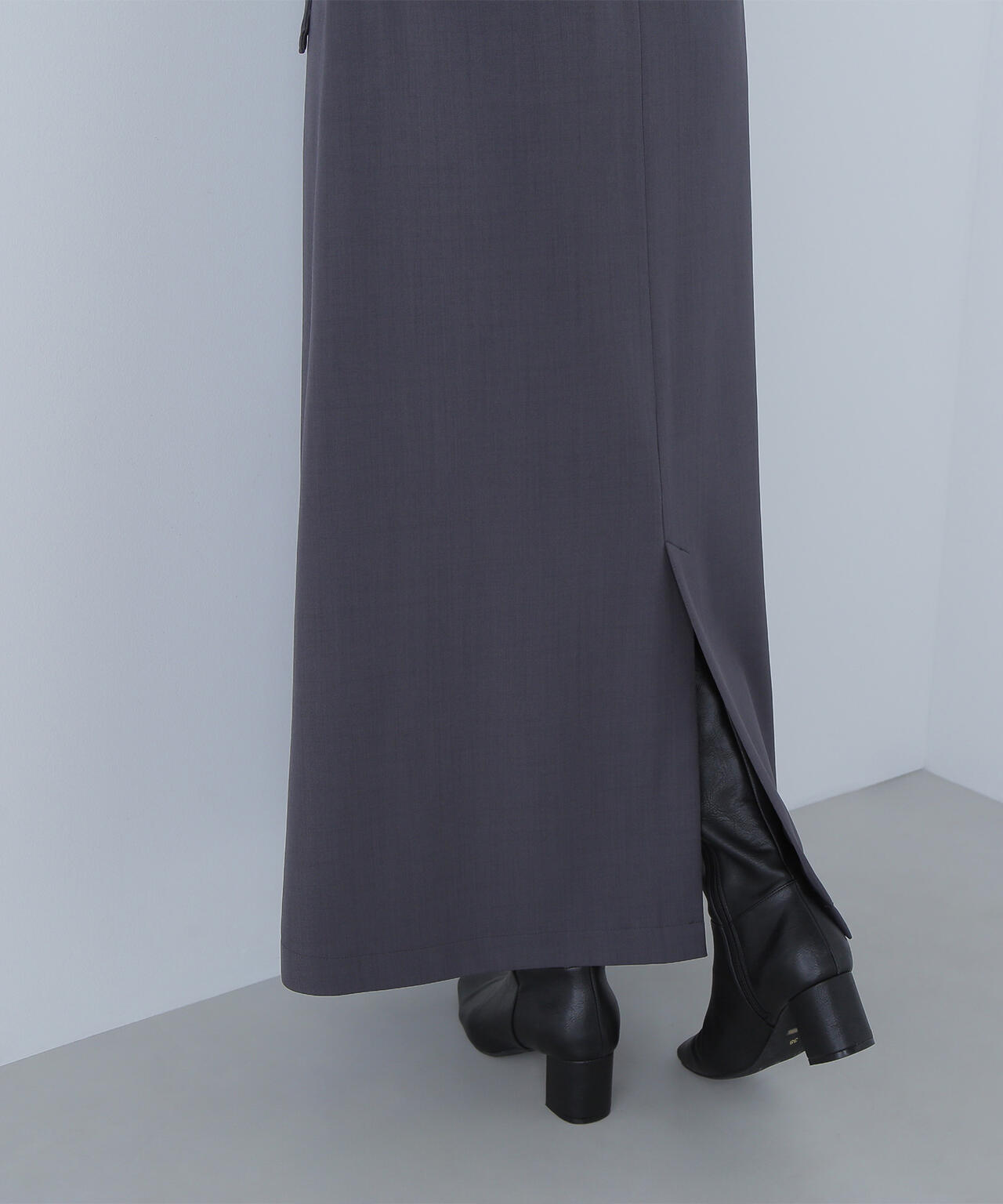 ベルテッドセミフレアロングスカート | NATURAL BEAUTY BASIC