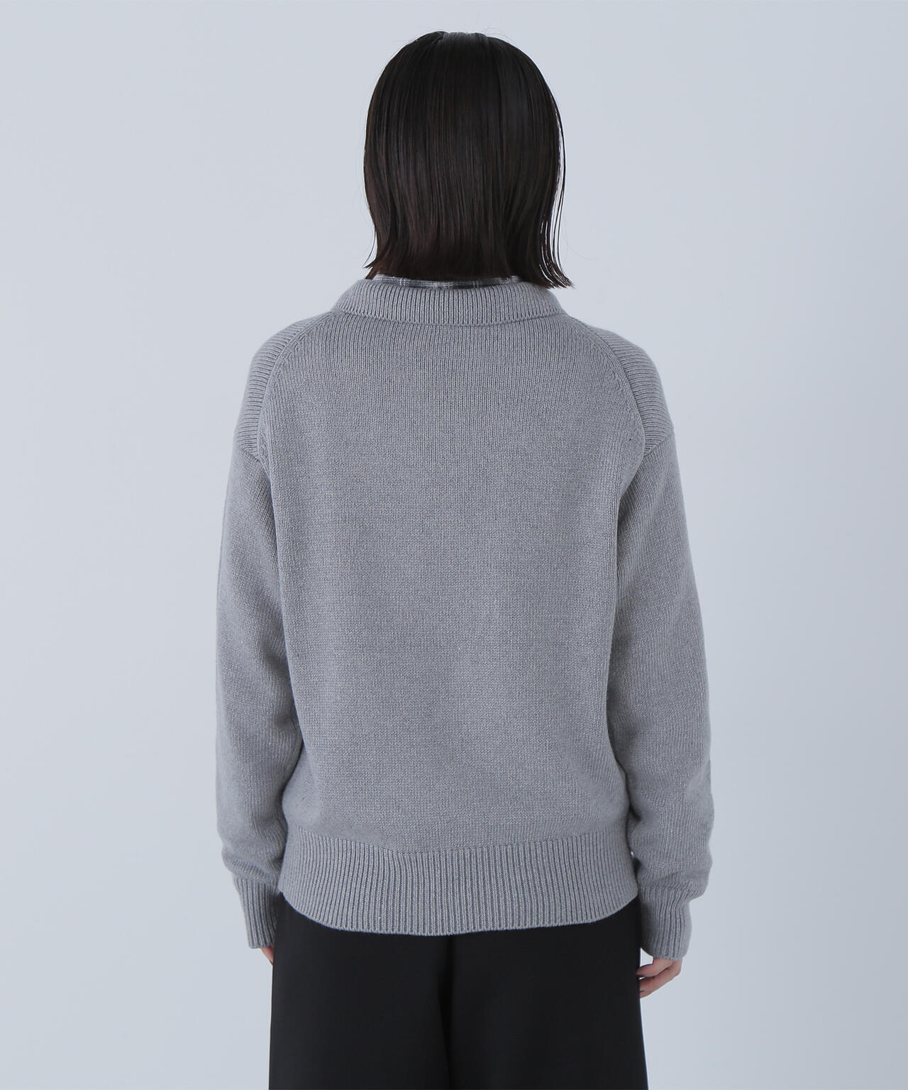 スキッパーポロニット | NATURAL BEAUTY BASIC（ナチュラル