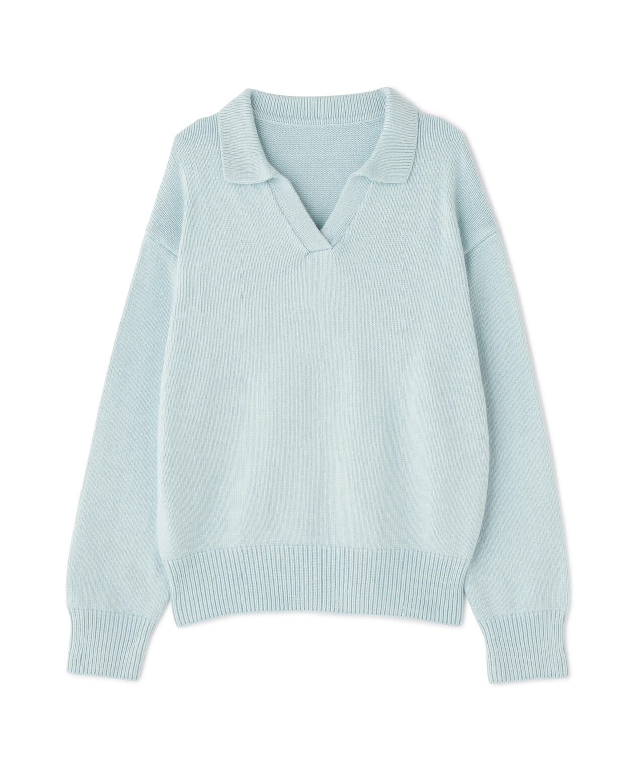 スキッパーポロニット | NATURAL BEAUTY BASIC（ナチュラル