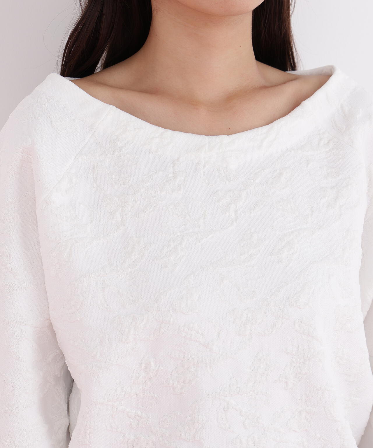 ニットジャガードVネックプルオーバー | PINKY&DIANNE（ピンキー