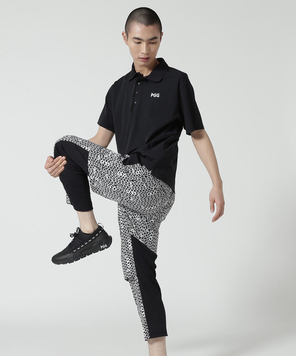 【PGG】【直営店舗&公式オンライン限定】Nyストレッチラチネコンビ パンツ ＜PGG繋ぎ柄＞ (MENS) | PEARLY GATES ...