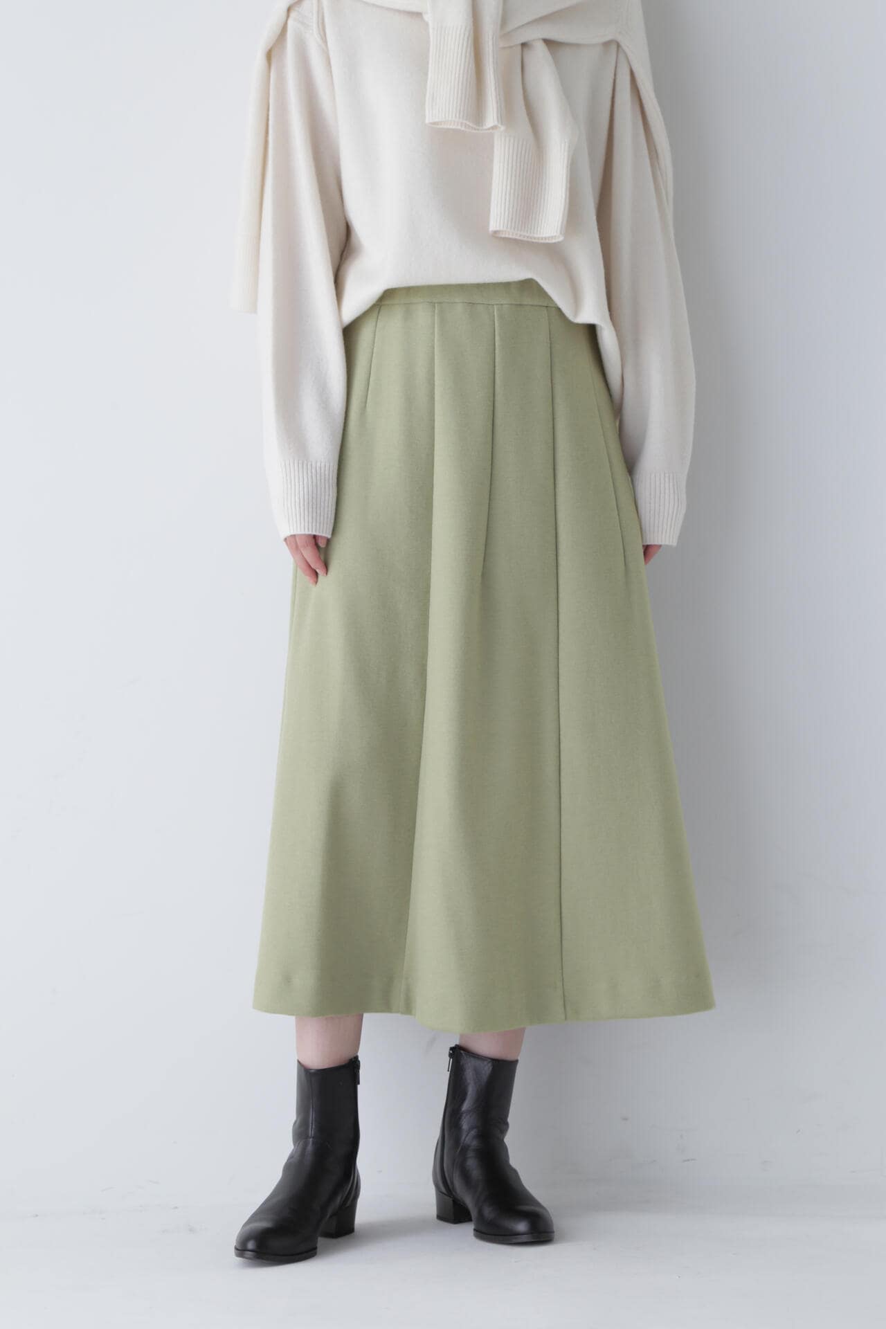 ウォッシャブルミルドジャージスカート | human woman（ヒューマン