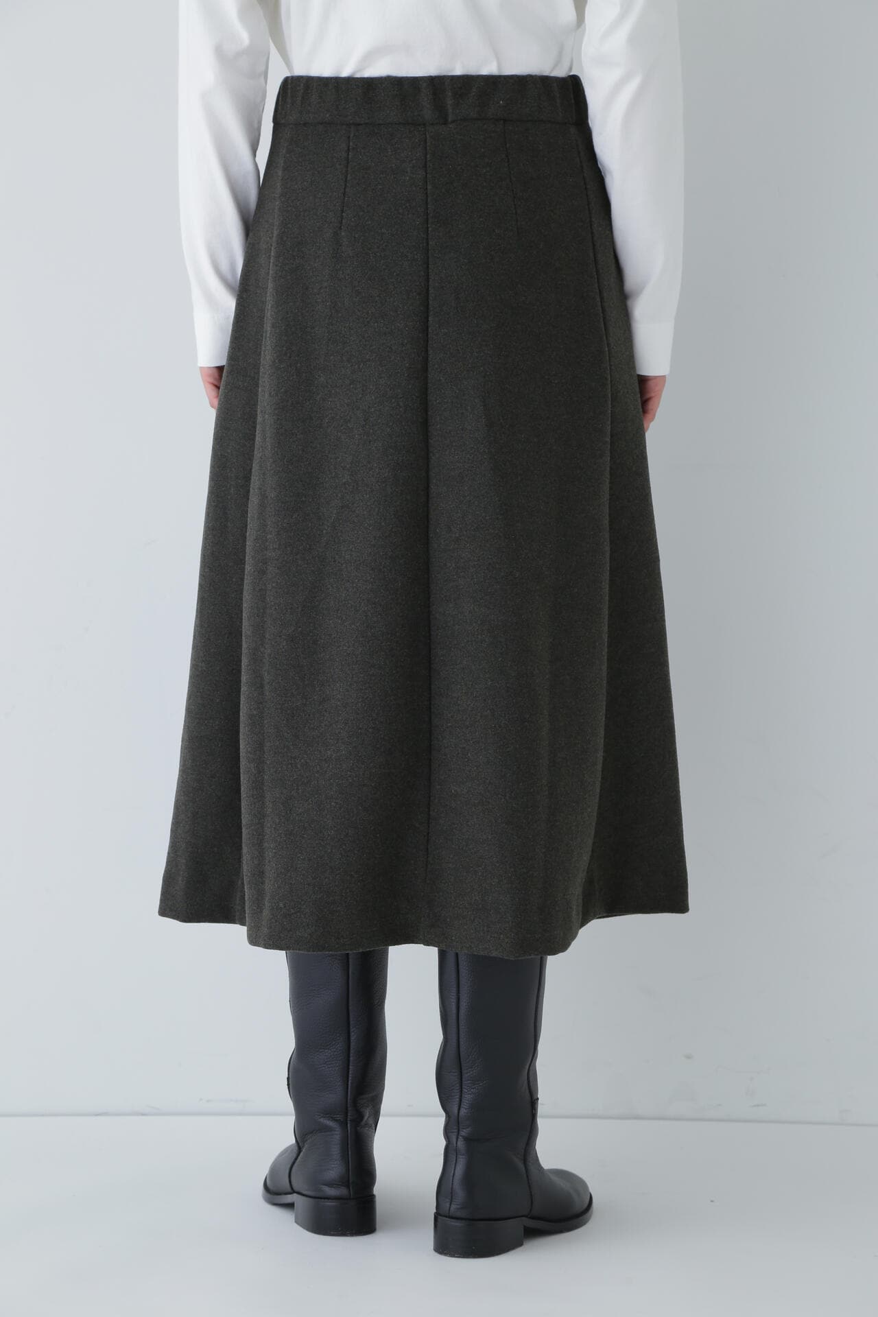 ウォッシャブルミルドジャージスカート | human woman（ヒューマン