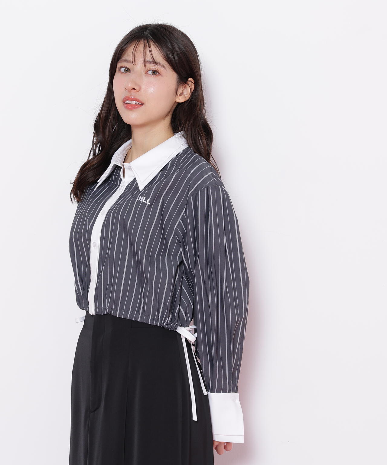 サイドリボンダブルカラーシャツ | JILL by JILL STUART（ジル バイ