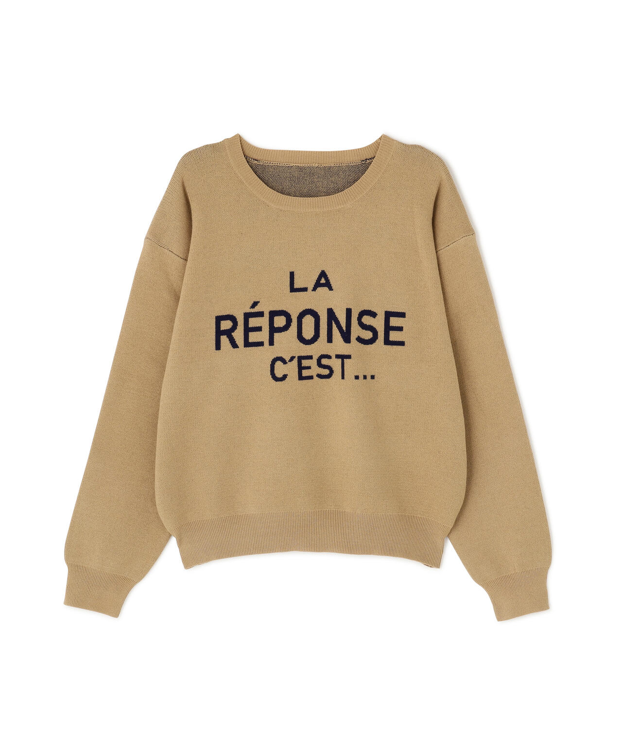 フレンチロゴジャガードニット | N. Natural Beauty Basic*（エヌ