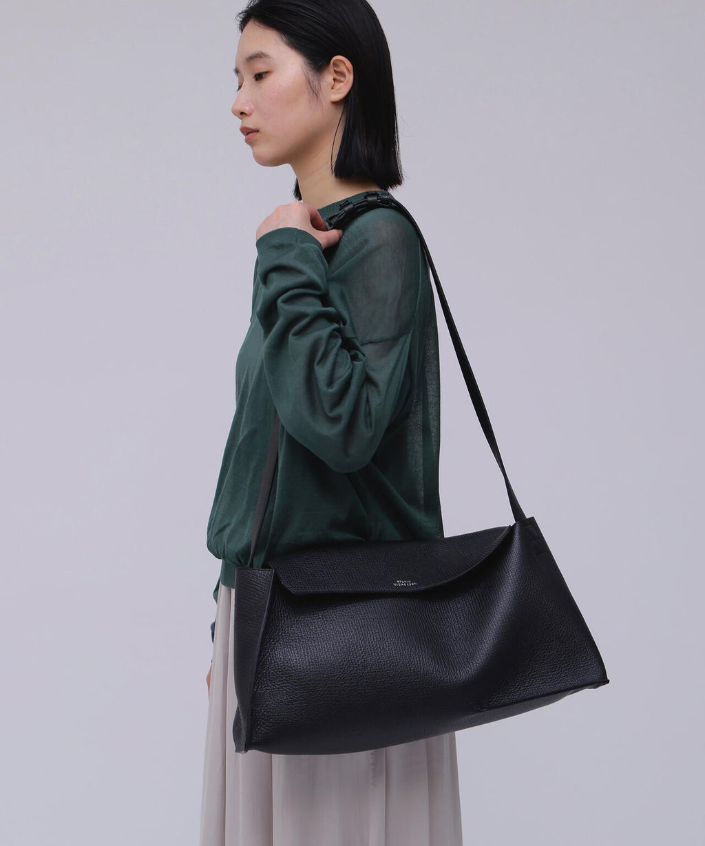 STUDIO NICHOLSON / PALMELLATO LEATHER THE FOLDED SHOULDER BAG | THE ...