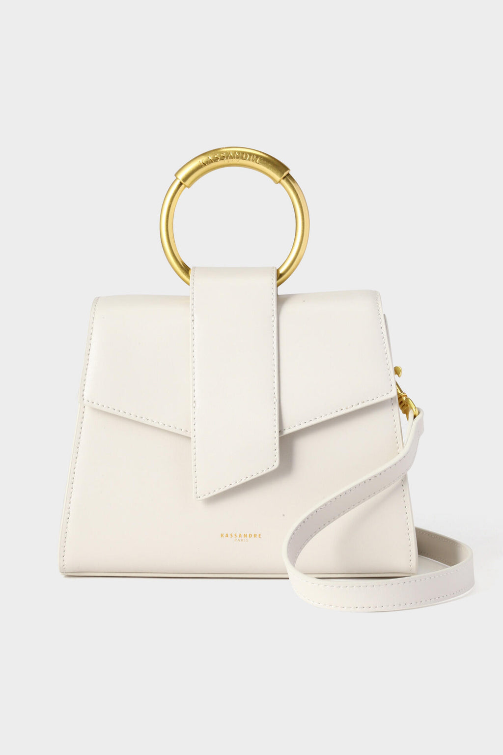 【KASSANDRE Paris】GAIA Small Round Gold Metal Hnadle Bag | LE PHIL（ル フィル ...