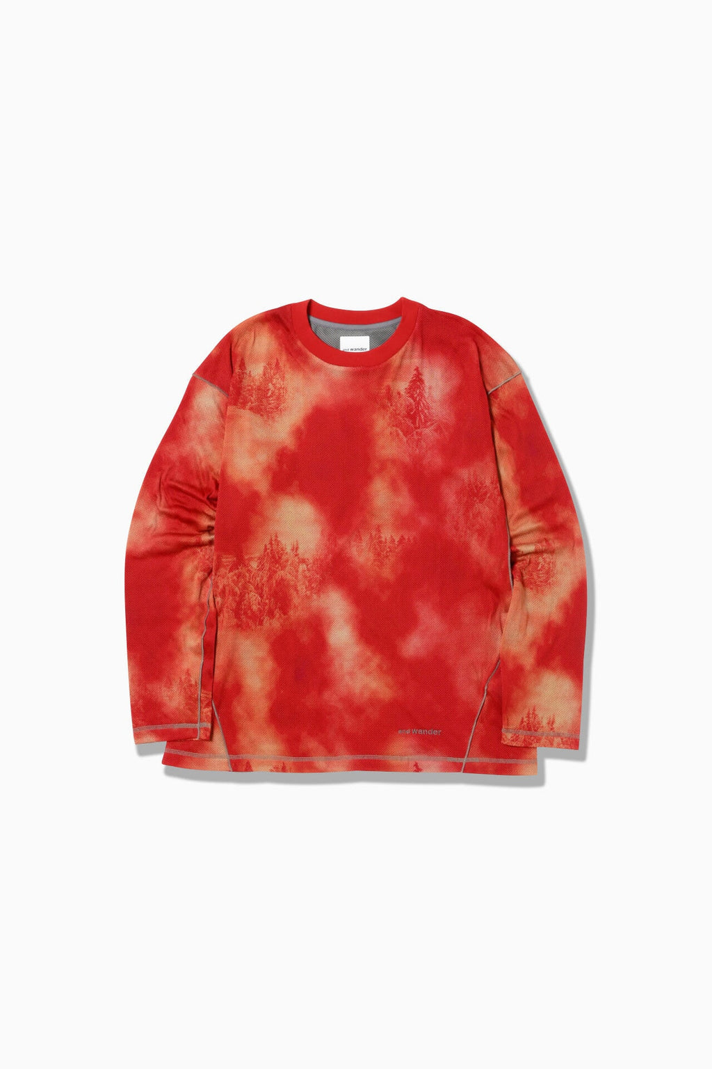 printed Octa pullover | and wander（アンドワンダー） ｜【公式】通販mix.tokyo（ミックスドットトウキョウ）