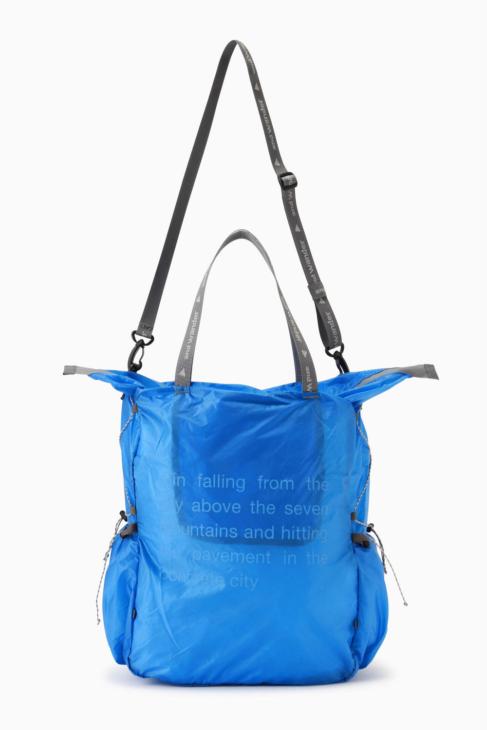 eye_C magazine x and wander sil tote bag | and wander（アンドワンダー） ｜【公式】通販mix.tokyo（ミックスドットトウキョウ）