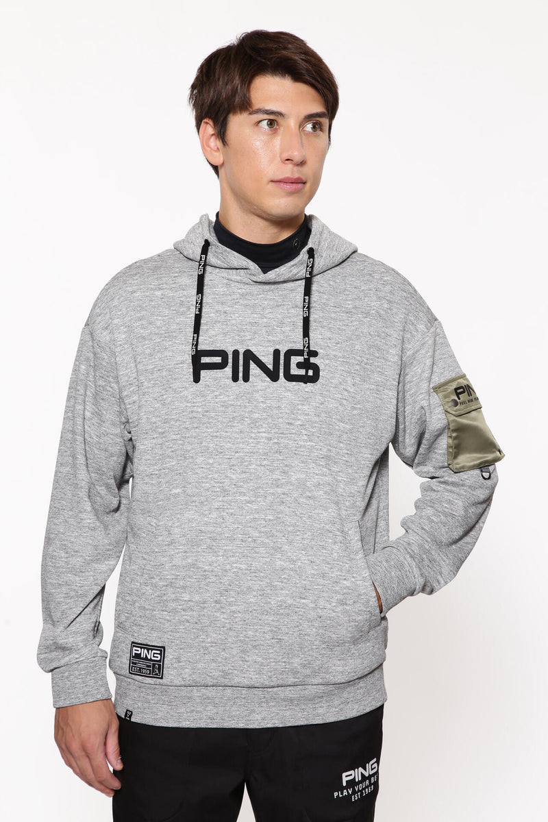 【PING APPAREL】ハニカムスウェットフーディプルオーバー ＜GOLD＞ (MENS) | PING（ピン） ｜【公式】通販mix ...