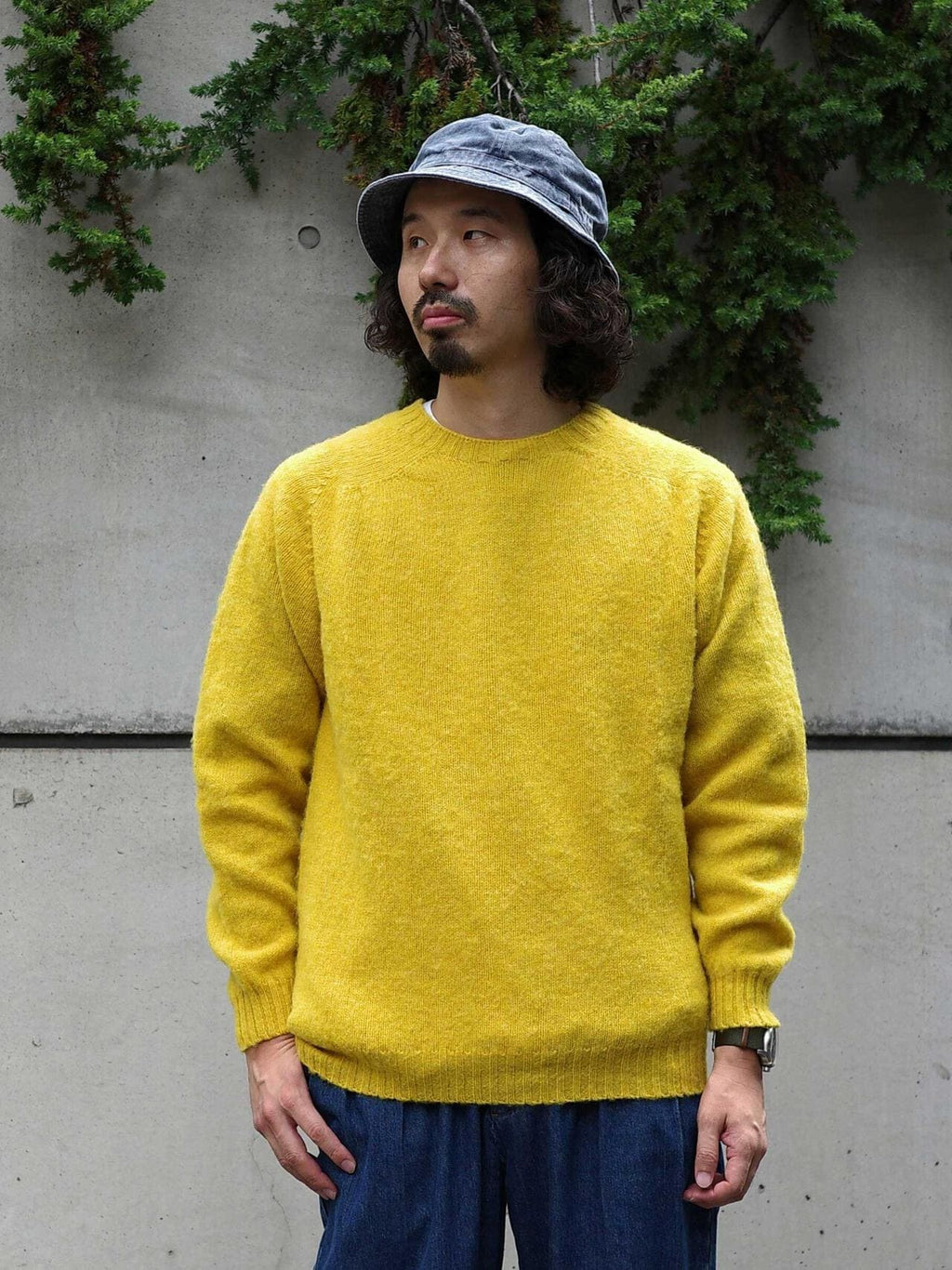 INVERALLAN/インバーアラン 別注SHAGGY CREW SHETLAND SWEATER | BEAVER（ビーバー） ｜【公式 ...