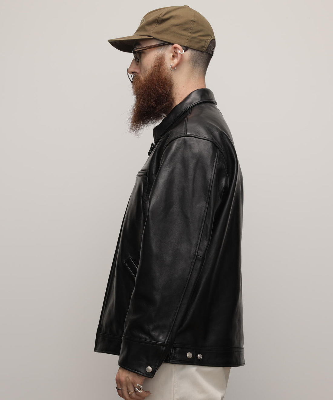 LEATHER TRACKER JACKET/レザートラッカージャケット | Schott（ショット） ｜【公式】通販mix.tokyo（ミックスドットトウキョウ）