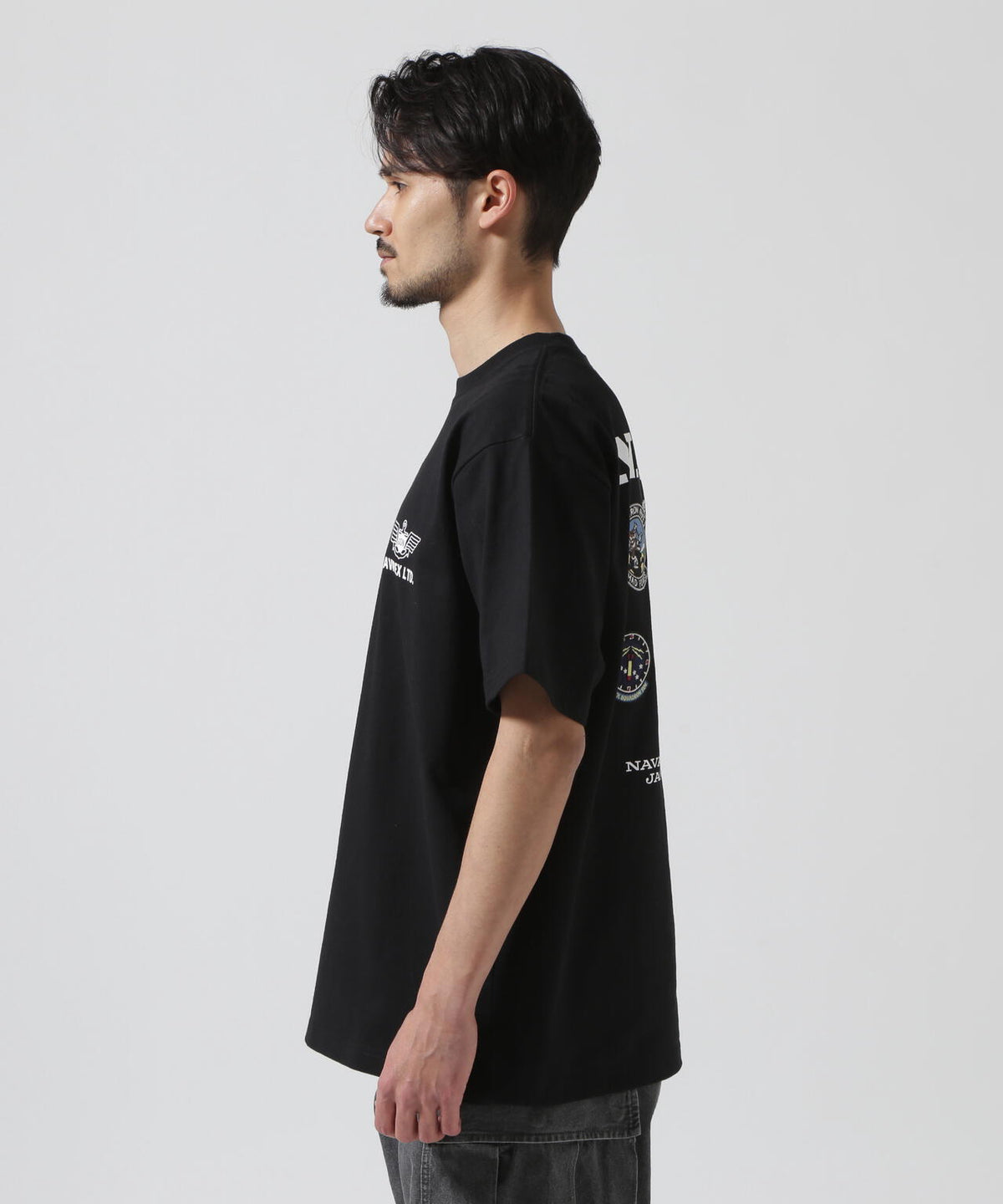 NAS JAX PATROL SQ. PATCH T-SHIRT / NAS JAX パトロール スコードロン パッチ Tシャツ ...