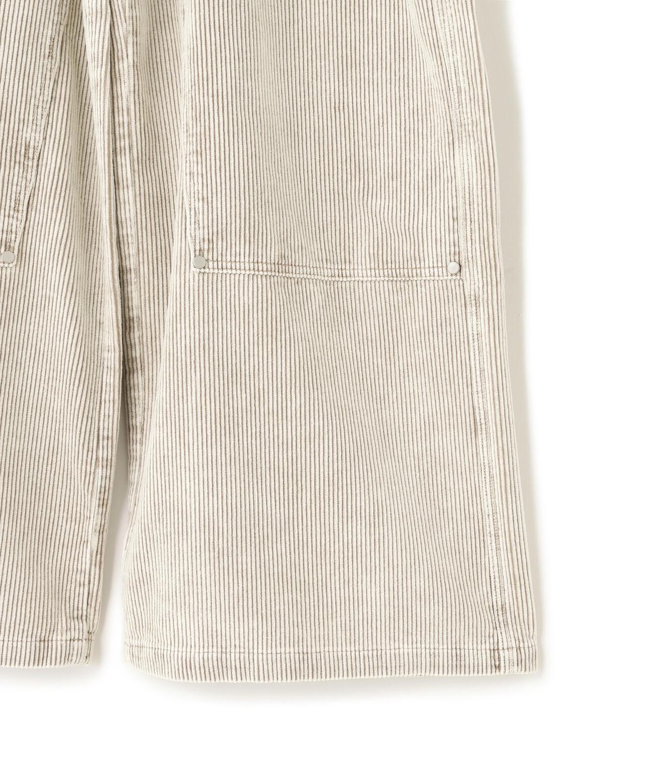 DankeSchon/ダンケシェーン/8WELL COURDUROY CHEMICAL W-KNEE PANTS