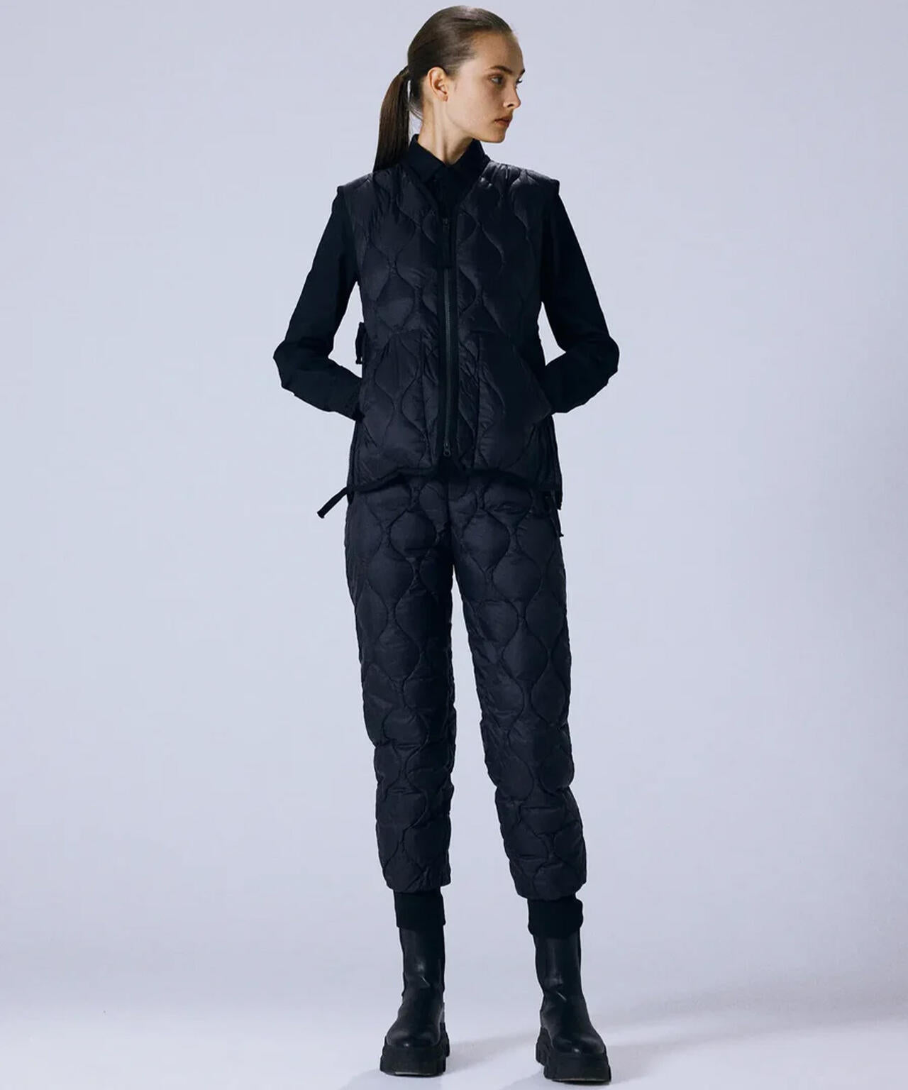 TAION/タイオン/MILITARY V NECK W-ZIP DOWN VEST【WOMEN】 | L.H.P