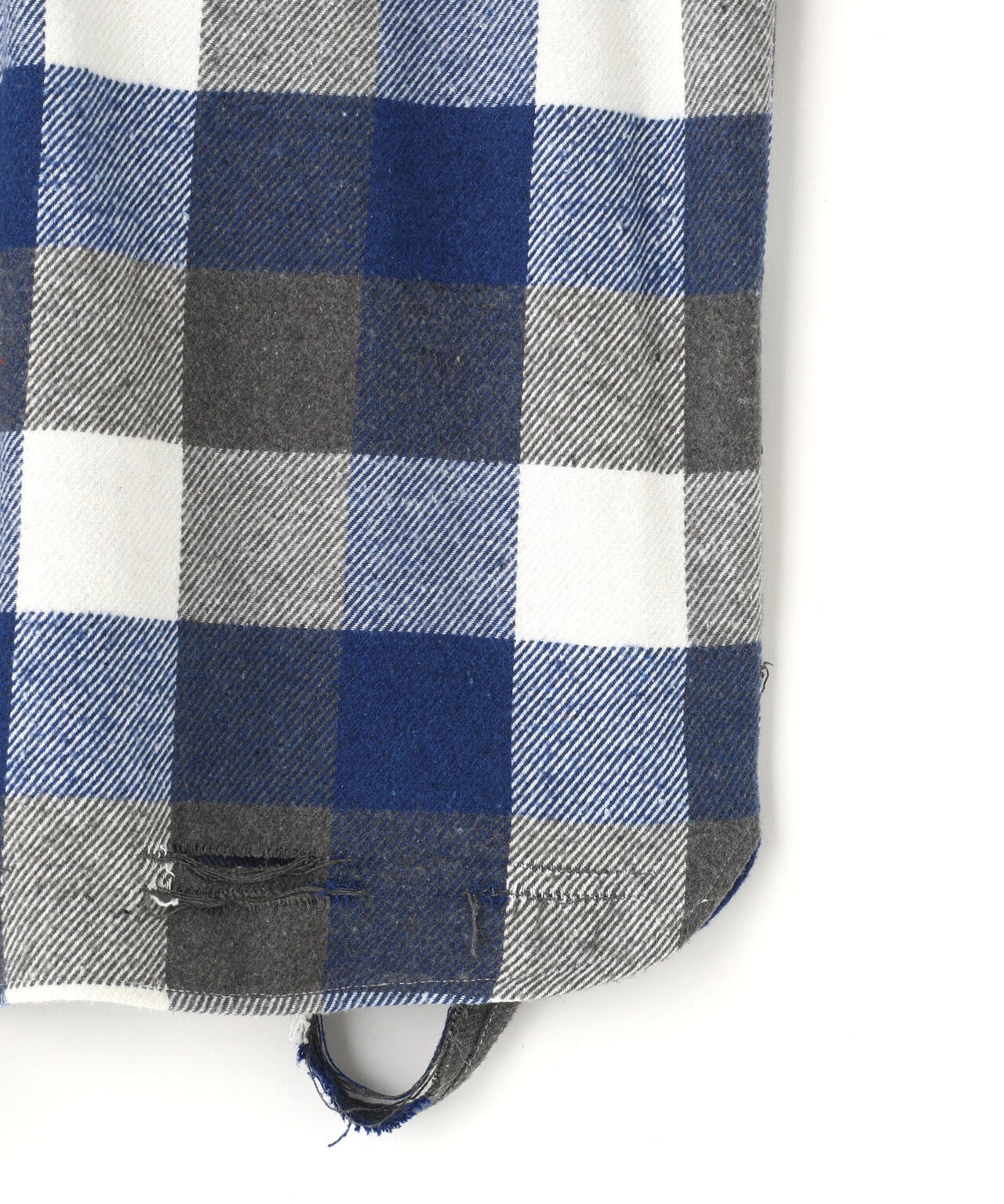 DankeSchon/ダンケシェーン/FLANNEL DAMAGE SHIRTS BLOCK | L.H.P