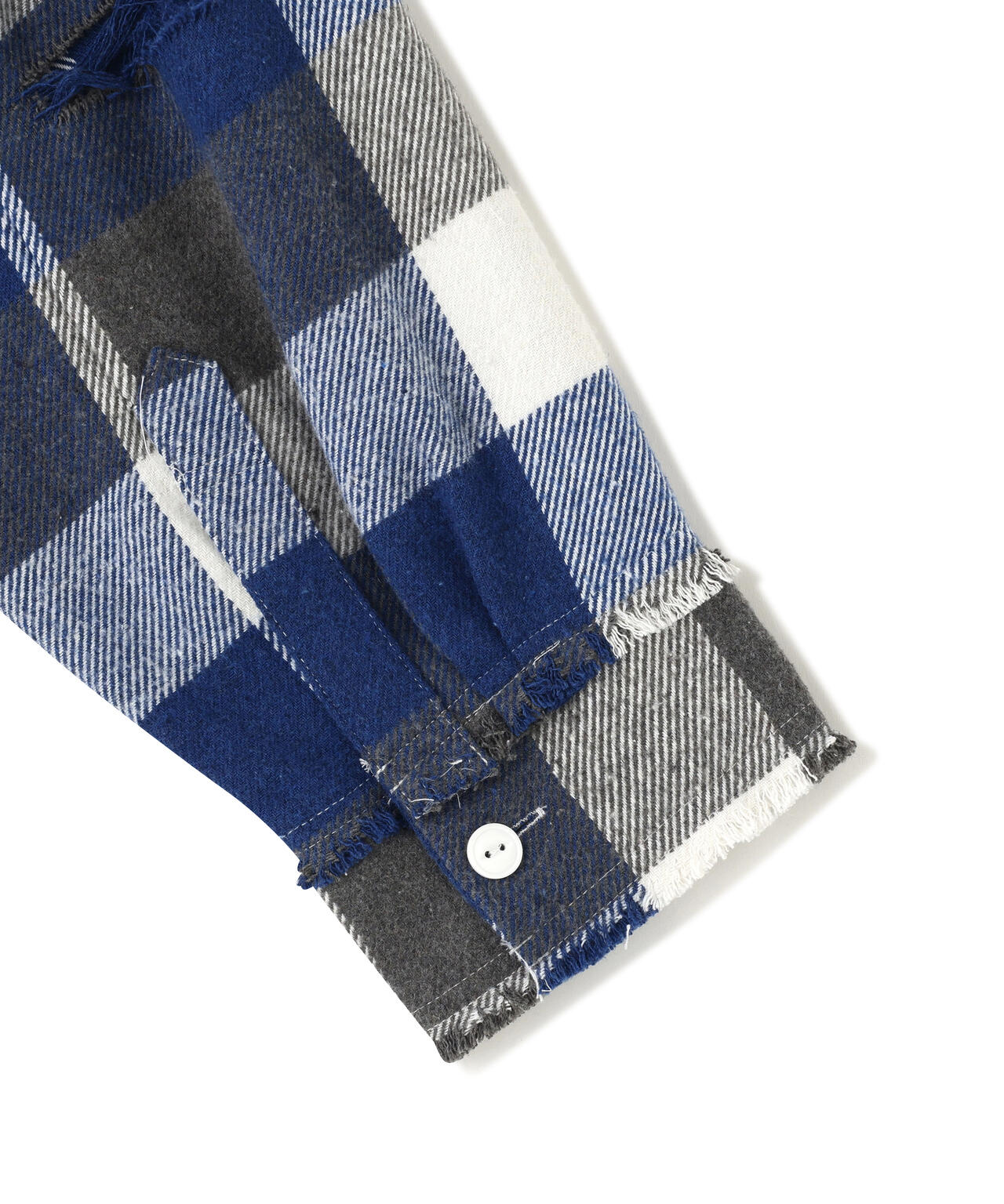 DankeSchon/ダンケシェーン/FLANNEL DAMAGE SHIRTS BLOCK | L.H.P