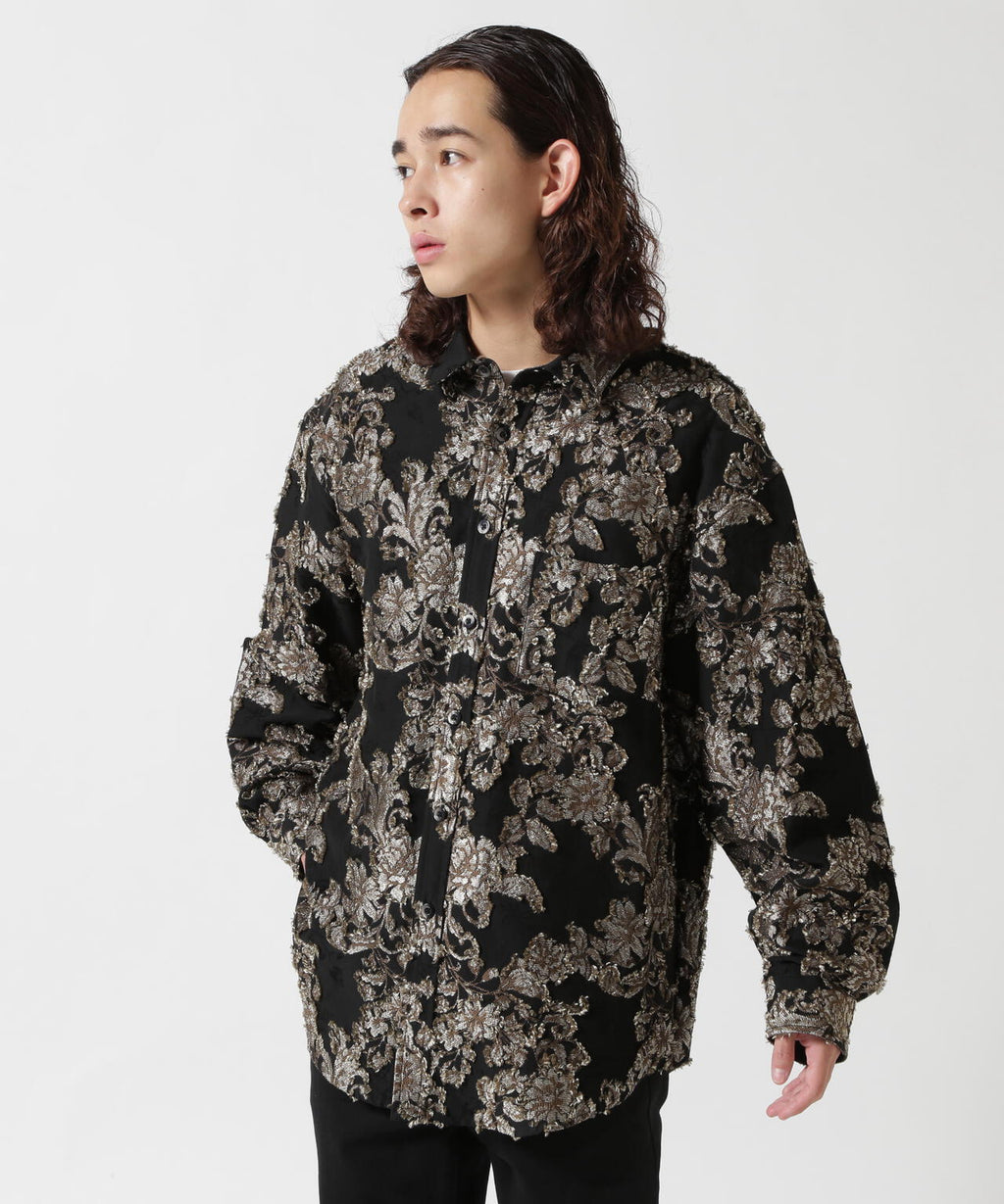 LUSOR（ルーソル）FLOWER CUT JQD SHIRT フラワージャカードシャツ | B'2nd（ビーセカンド） ｜【公式】通販mix ...