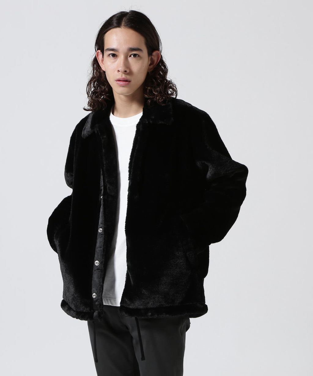 LUSOR（ルーソル）ECO FUR COACH JKT エコファーコーチジャケット | B'2nd（ビーセカンド） ｜【公式】通販mix ...