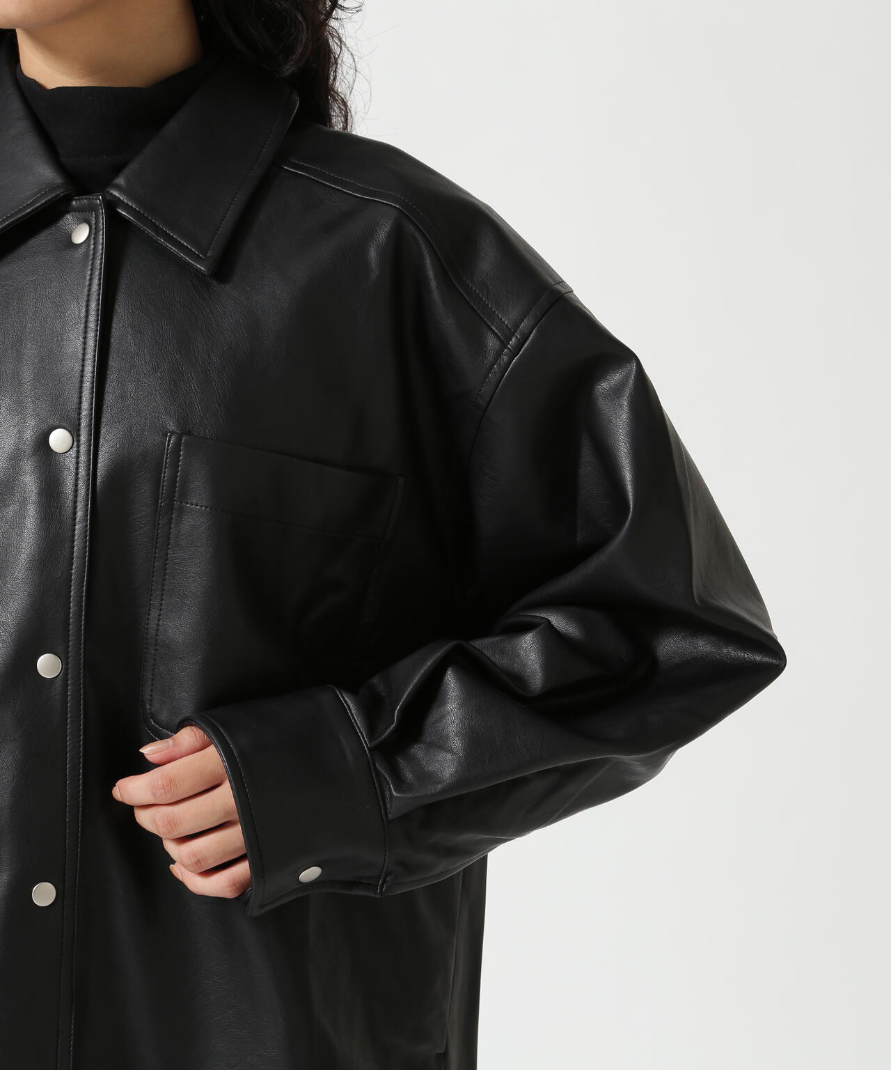 DROIT BELLO（ドロイトベロ）フェイクレザージャケット | B'2nd（ビー