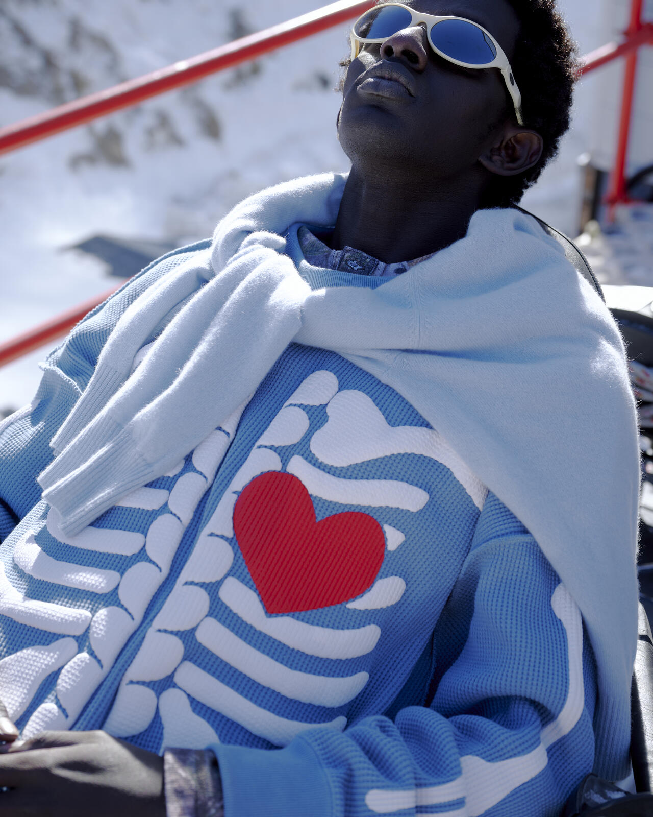 DISCOVERED(ディスカバード) 別注BONE WAFFLE LONG SLEEVE TEE | B'2nd