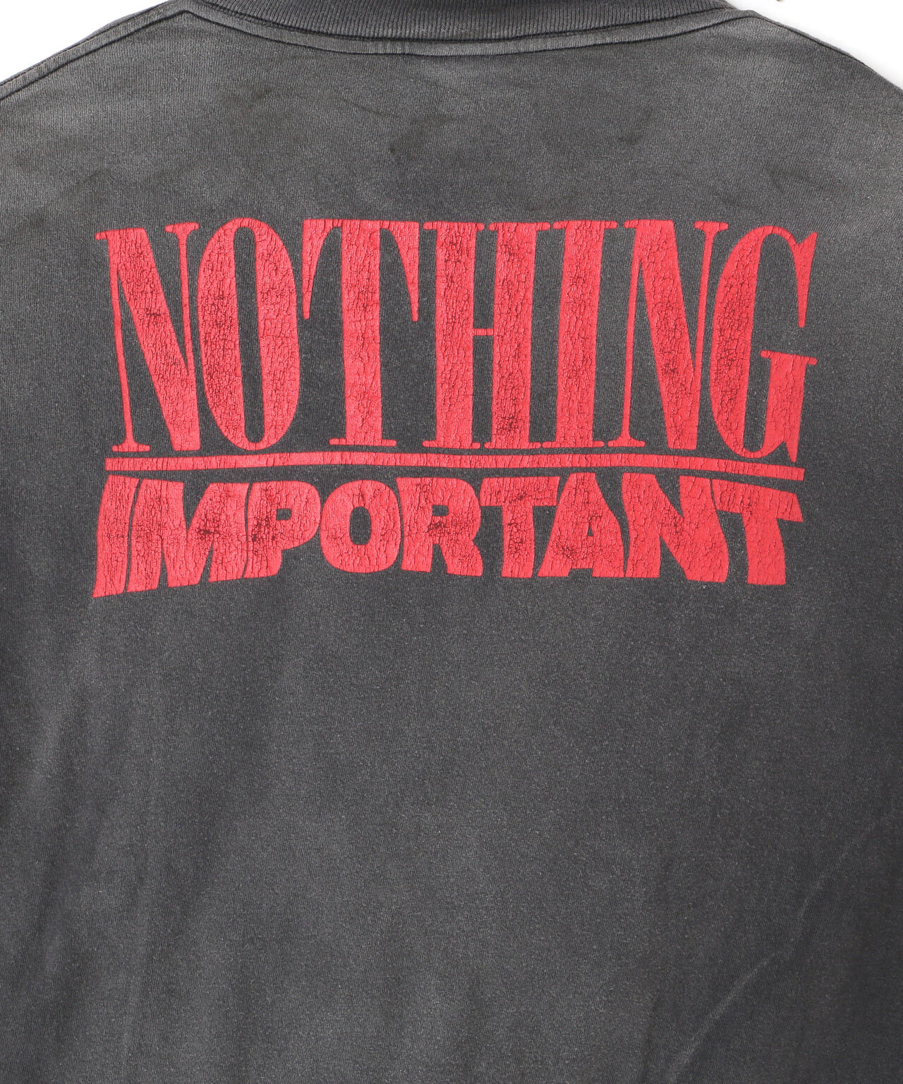 SAINT MICHAEL/セントマイケル/KK_LS TEE/NOTHING IMP/BLACK | ROYAL