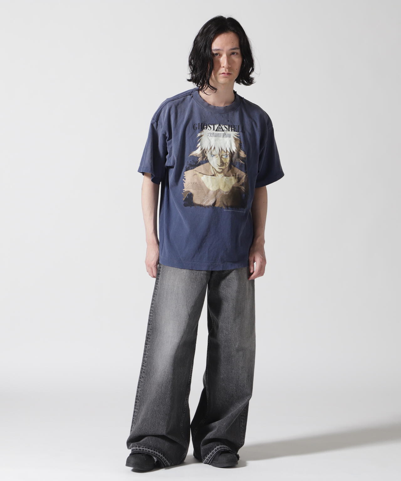 SAINT MICHAEL/セントマイケル/GS_SS TEE/GST IN THE S | ROYAL FLASH