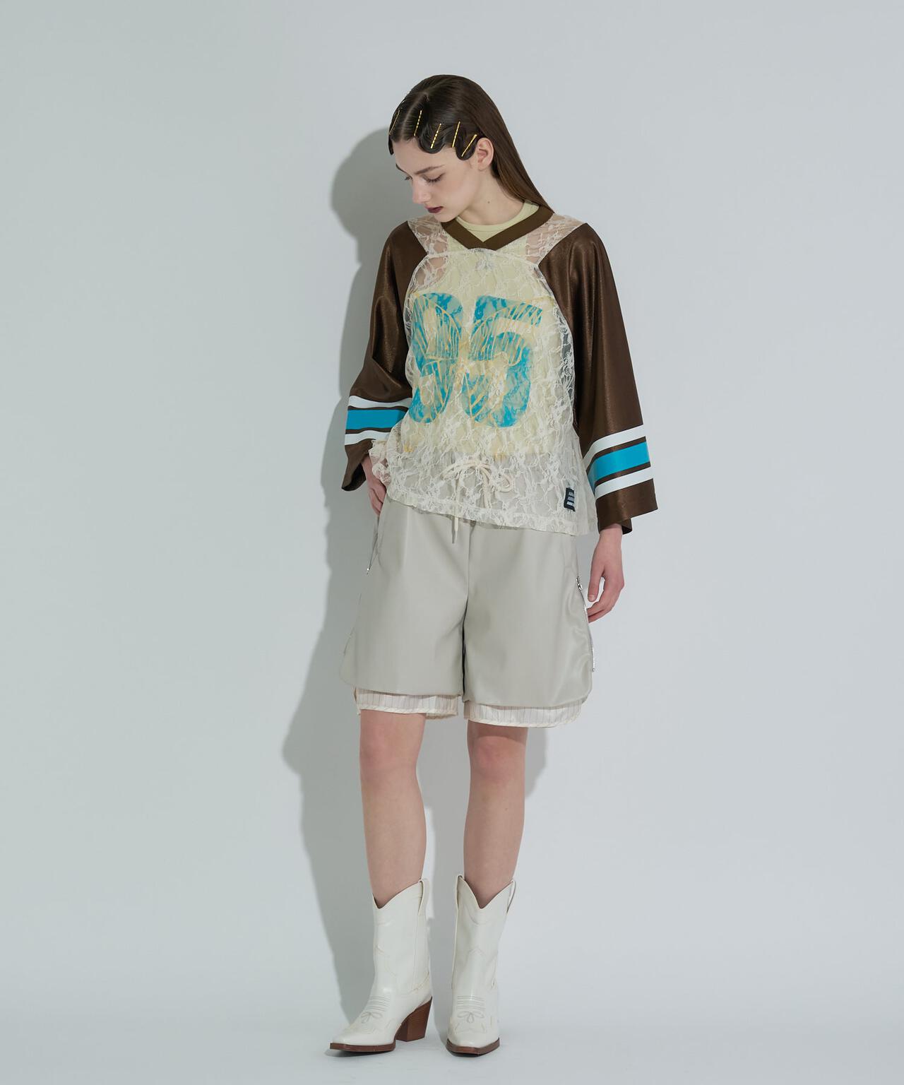 ANNA SUI NYC/アナ スイ エヌワイシー/レザーハーフパンツ | ROYAL